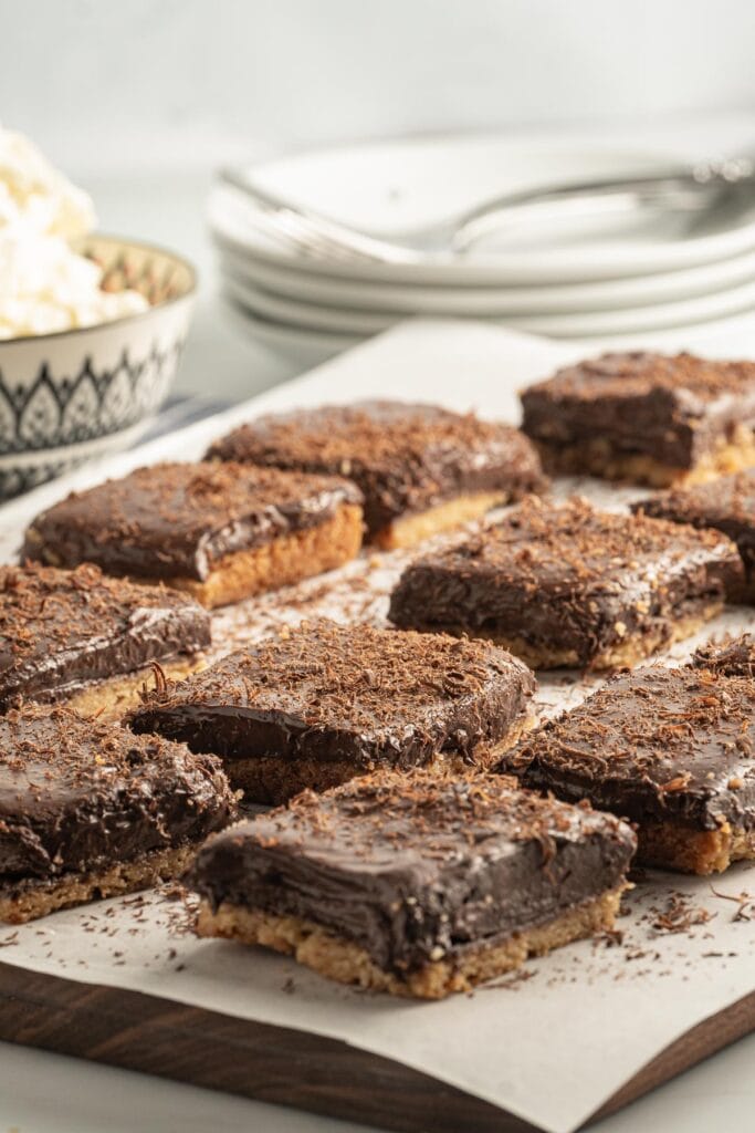 Sugar Free Chocolate Pudding Bars ⋆ Deb's Daily Dish