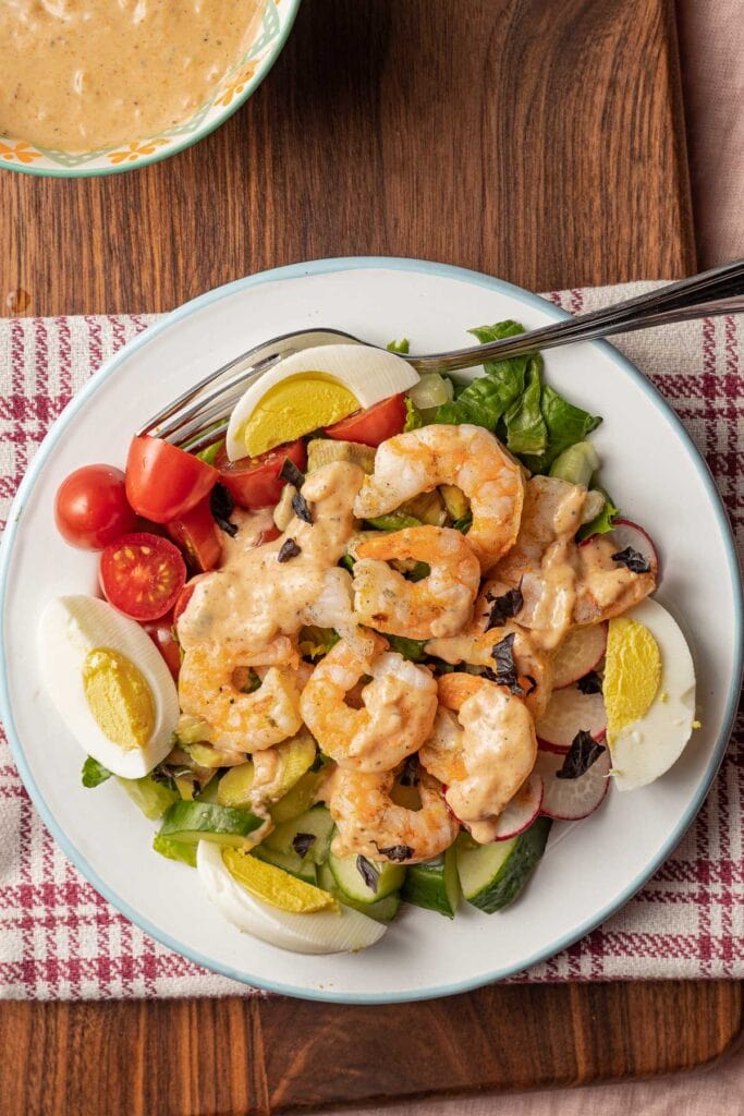Shrimp Louie Salad ⋆ Deb's Daily Dish