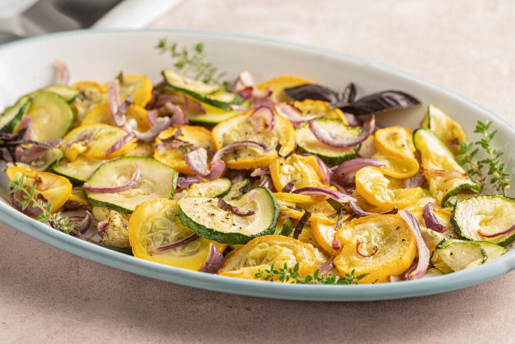Roasted Squash and Zucchini ⋆