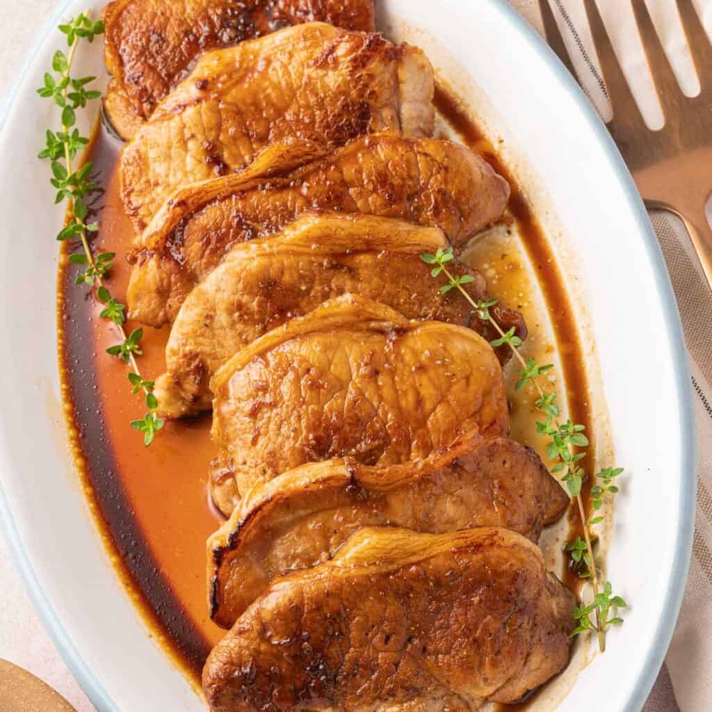Thin Sliced Pork Chops ⋆