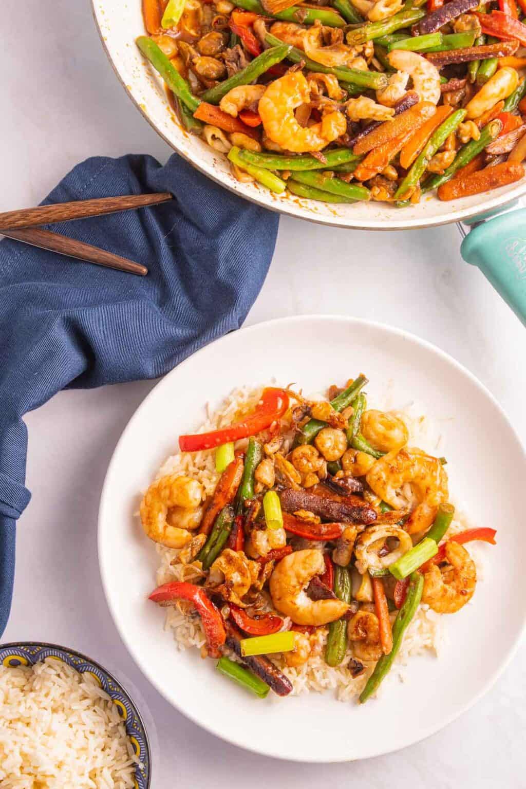 Seafood Stir Fry ⋆