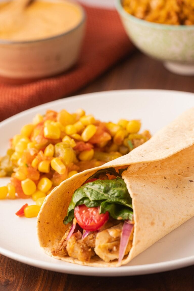 Cajun Chicken Wrap ⋆ Deb's Daily Dish