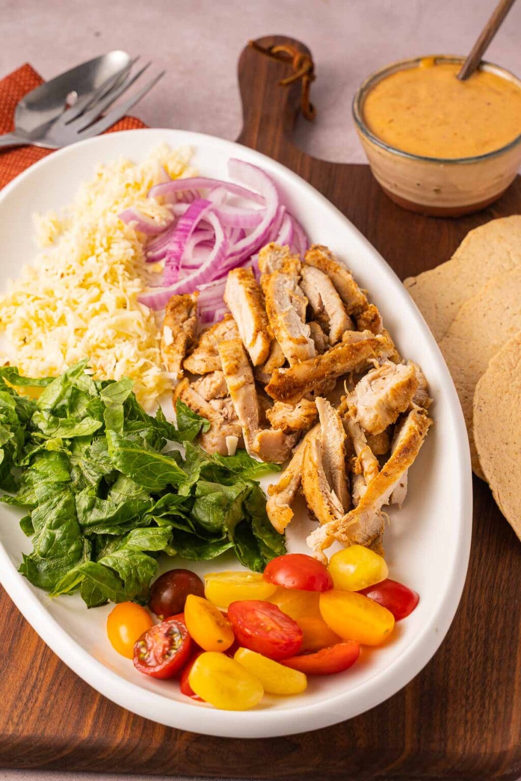 Cajun Chicken Wrap ⋆ Deb's Daily Dish